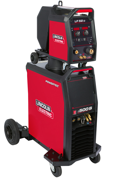 Lincoln Powertec I500S LF52D 10M Mig Welder Package
