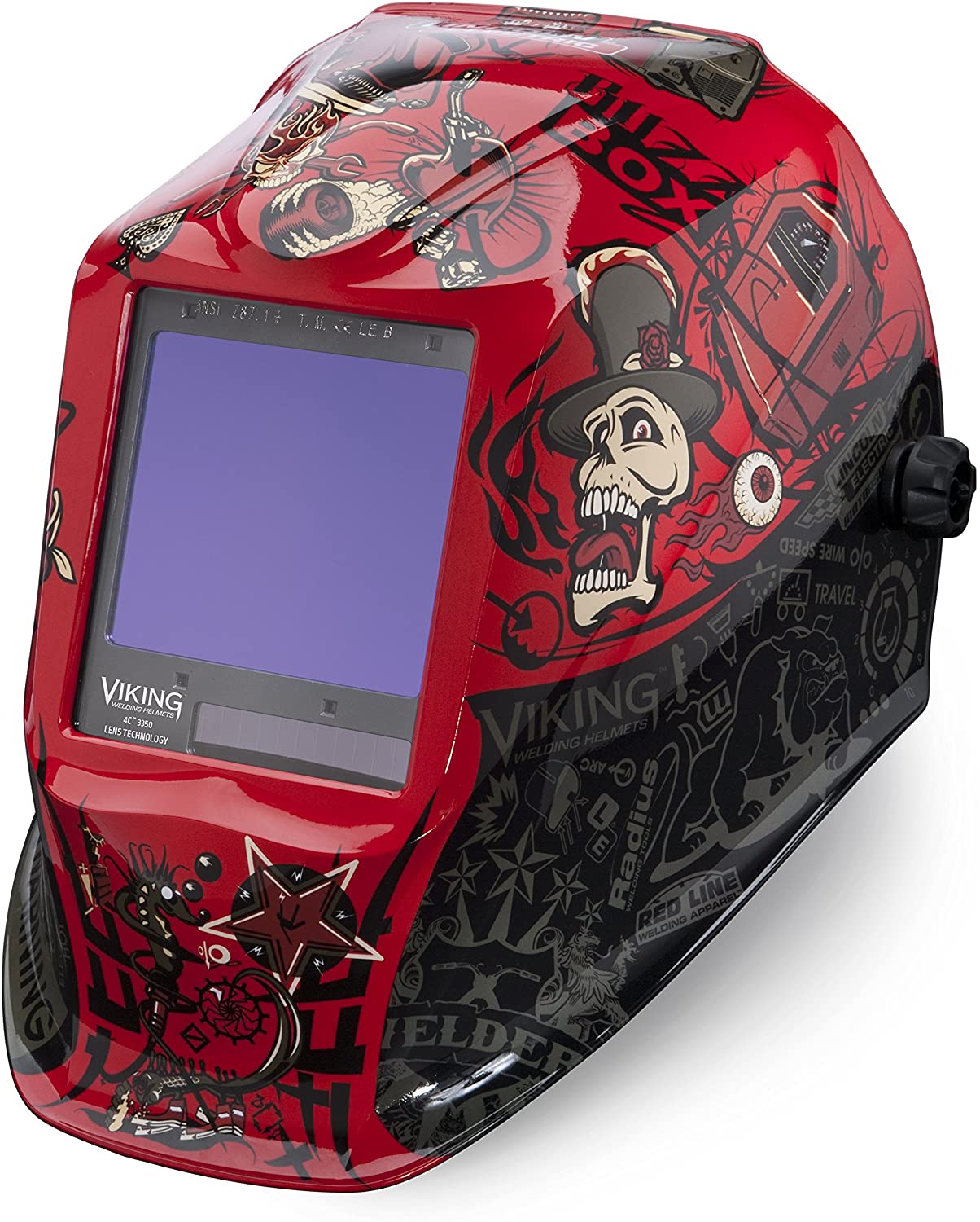 Lincoln Viking Mojo 3350 Adf Welding Helmet