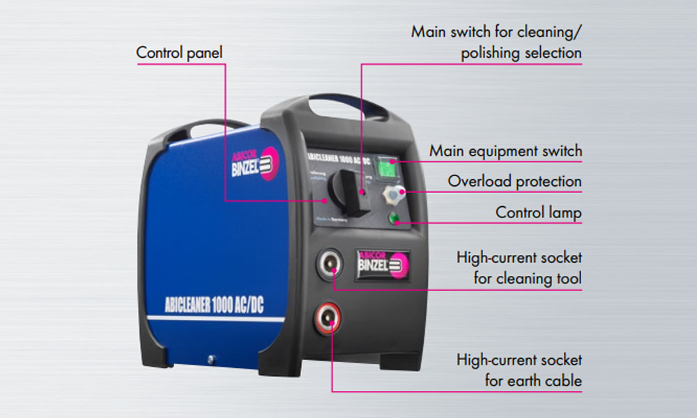 Binzel Abicleaner 1000 Ac/DC1 Cleaning Set (230 V)