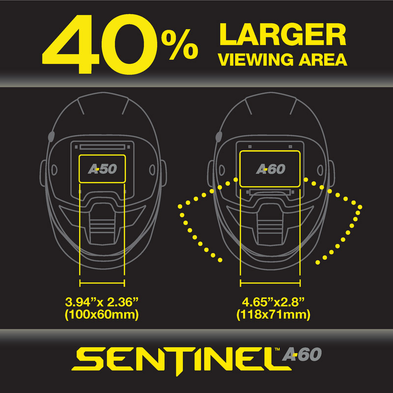 Esab Sentinel A60 For Air Welding Helmet 0700600861 0700600861 ...