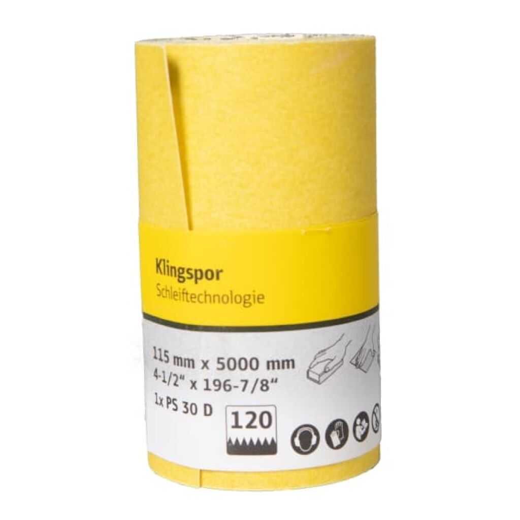 Klingspor Ps 30D 115M X 5M 40G Roll