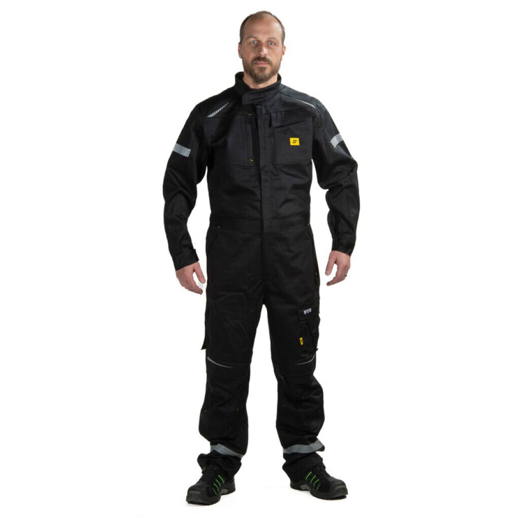 Esab MW2000 Fr Coveralls, Black, 5Xl 0700500737