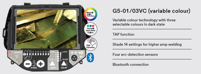 3M Speedglas G5-03 Pro Vc Welding Helmet 631830 631830 631830