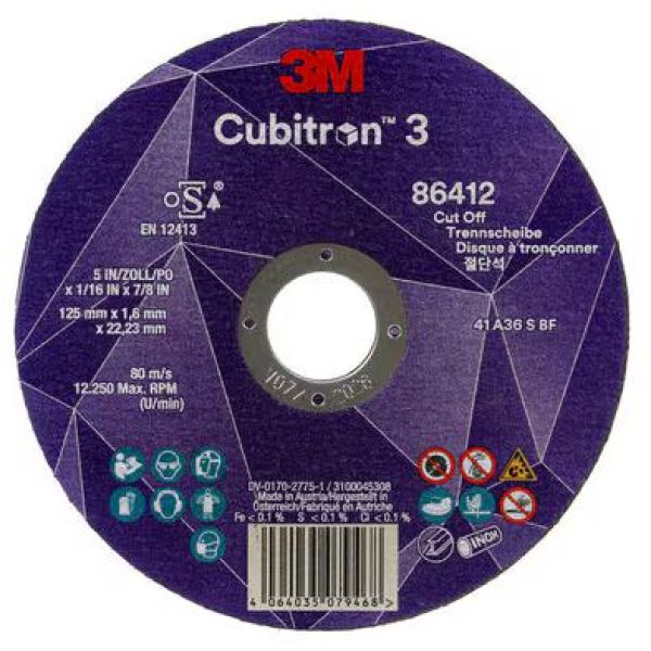 Cutting Discs for Angle Grinders - Metal, Titanium & Steel