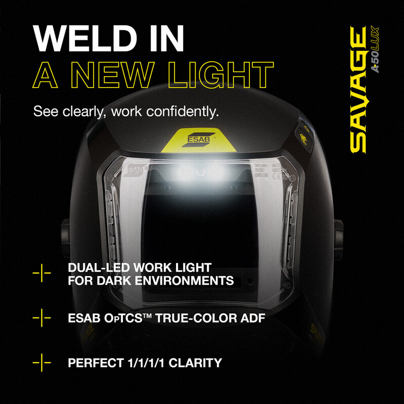 0700500950 Esab Savage A50 lux Welding Helmet 0700500950 0700500950 ...
