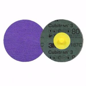 F550706 3M Cubitron 3 Roloc Fibre Disc 1182C 80G 76.2 mm