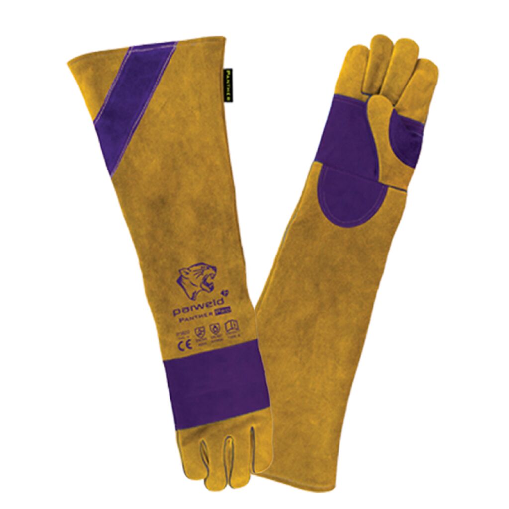 P3822 Parweld Panther Pro Ex Length Welding Gauntlet
