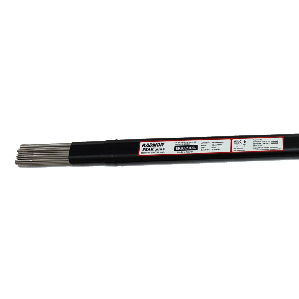 RADNOR™ PEAK™ Plus 309l 1.6mm 5kg Tig Welding Rods