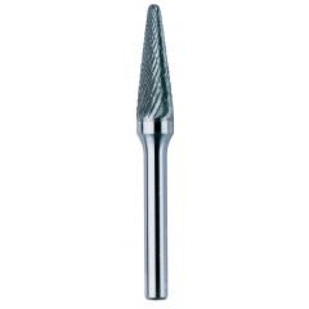 T4700D Tapered Burr With Ball Nose 13mm Diameter X 32mm X 6mm Spindle X ...