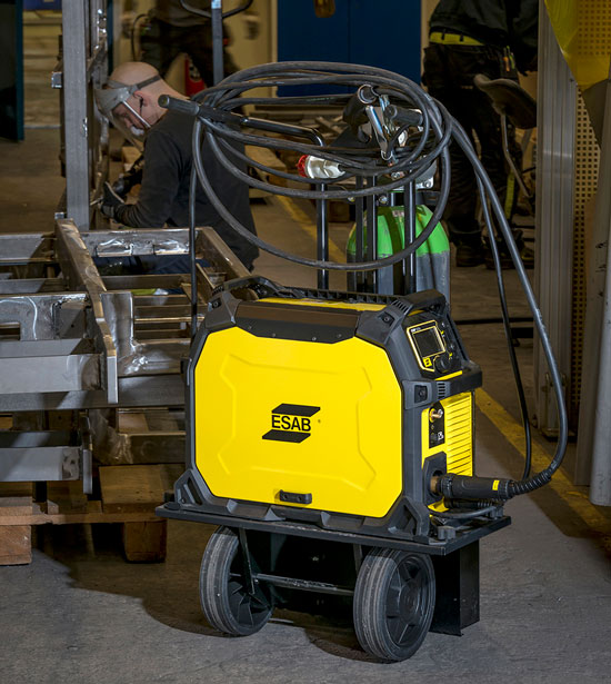 Esab 2 Wheel Welding Machine Trolley 0700300872
