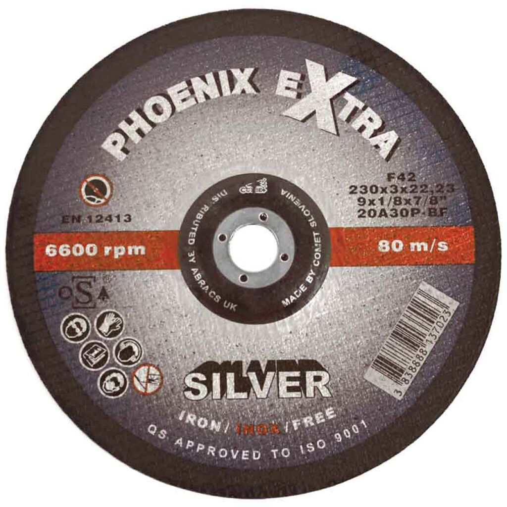 F350361 350 X 3.0 X 25mm Inox Abrasive Disc