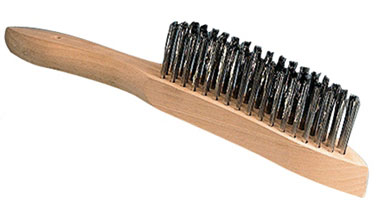K793254 4 Row Stainless Hand Wire Scratch Brush