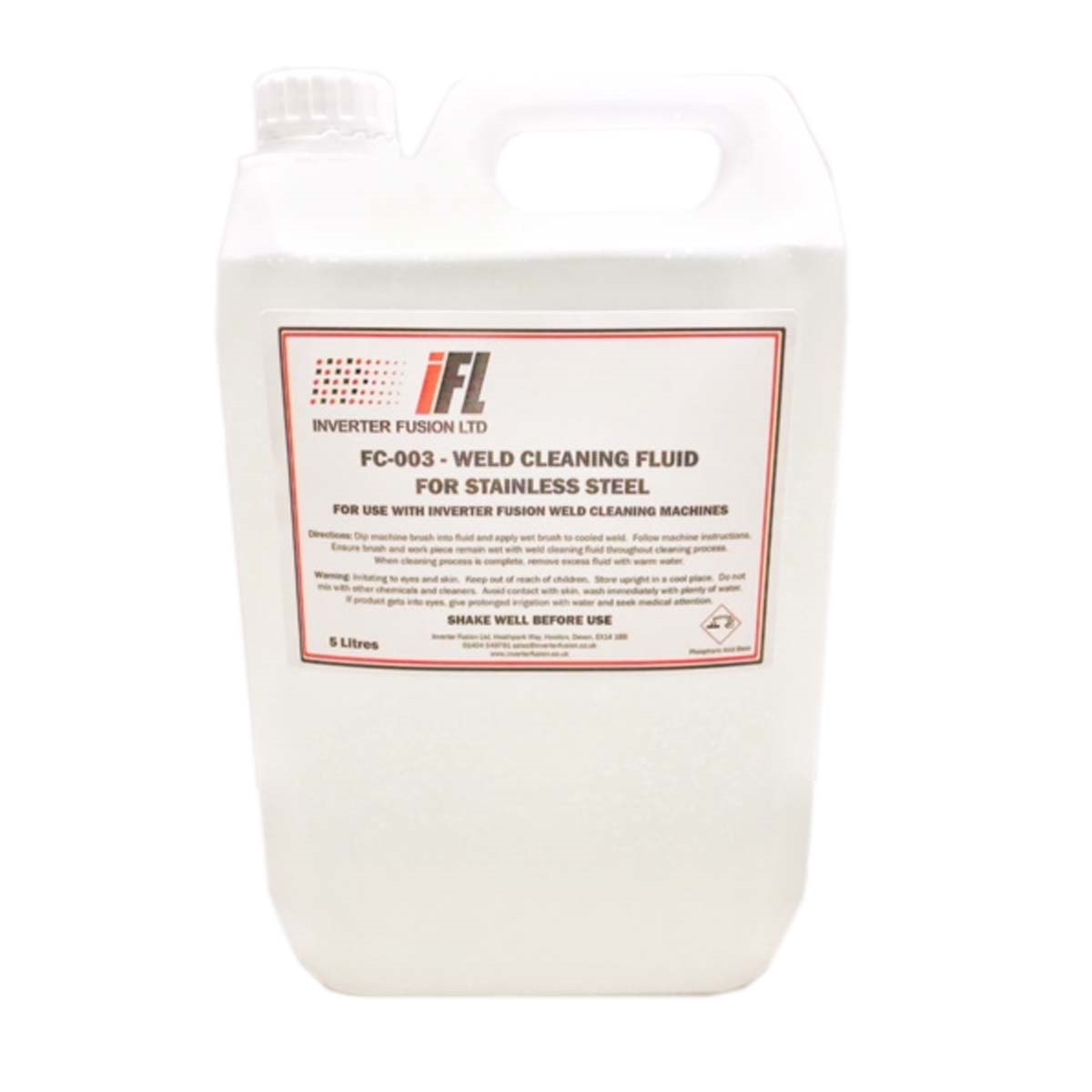 A910002 Fusion Cleaning Fluid 5 litre