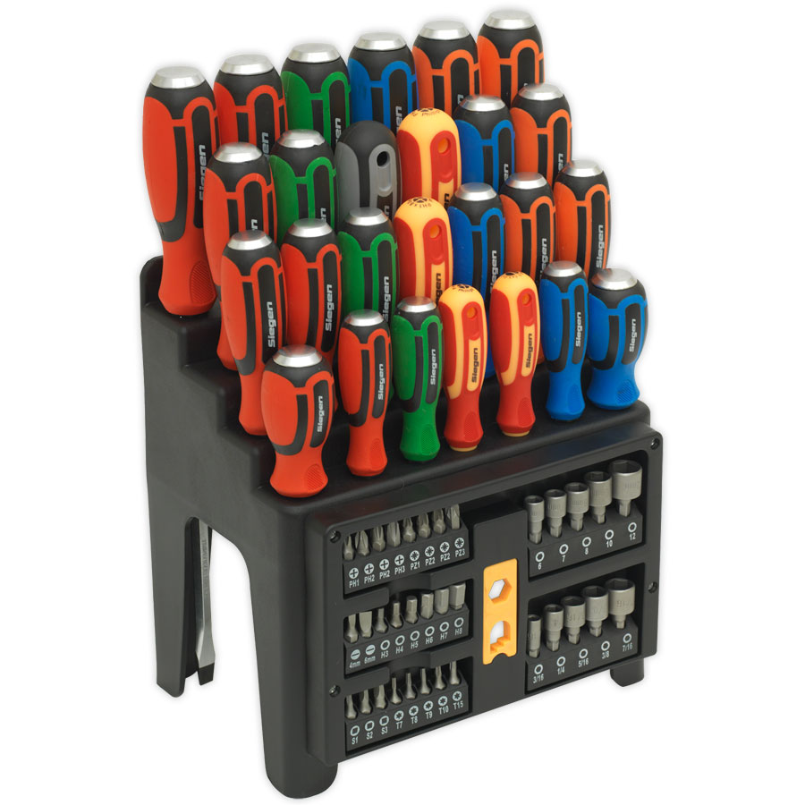 Sealey 61 Pce Screwdriver Set S01153