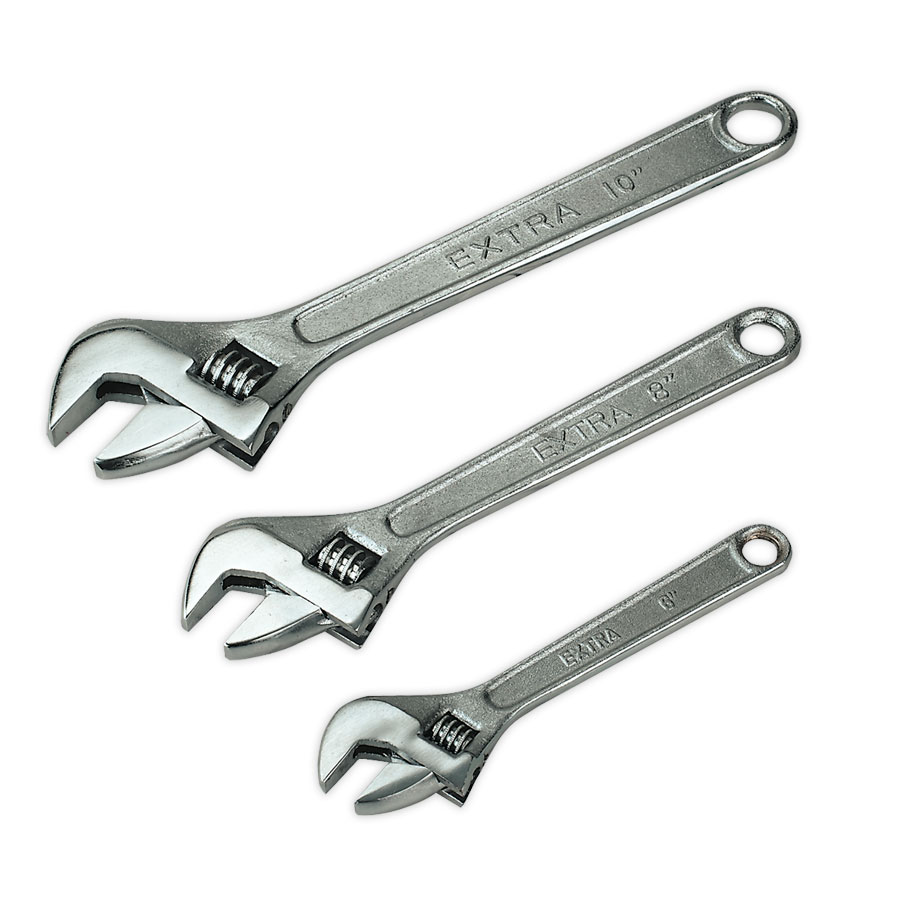 Sealy 3Pce Adjustable Wrench Set S0448