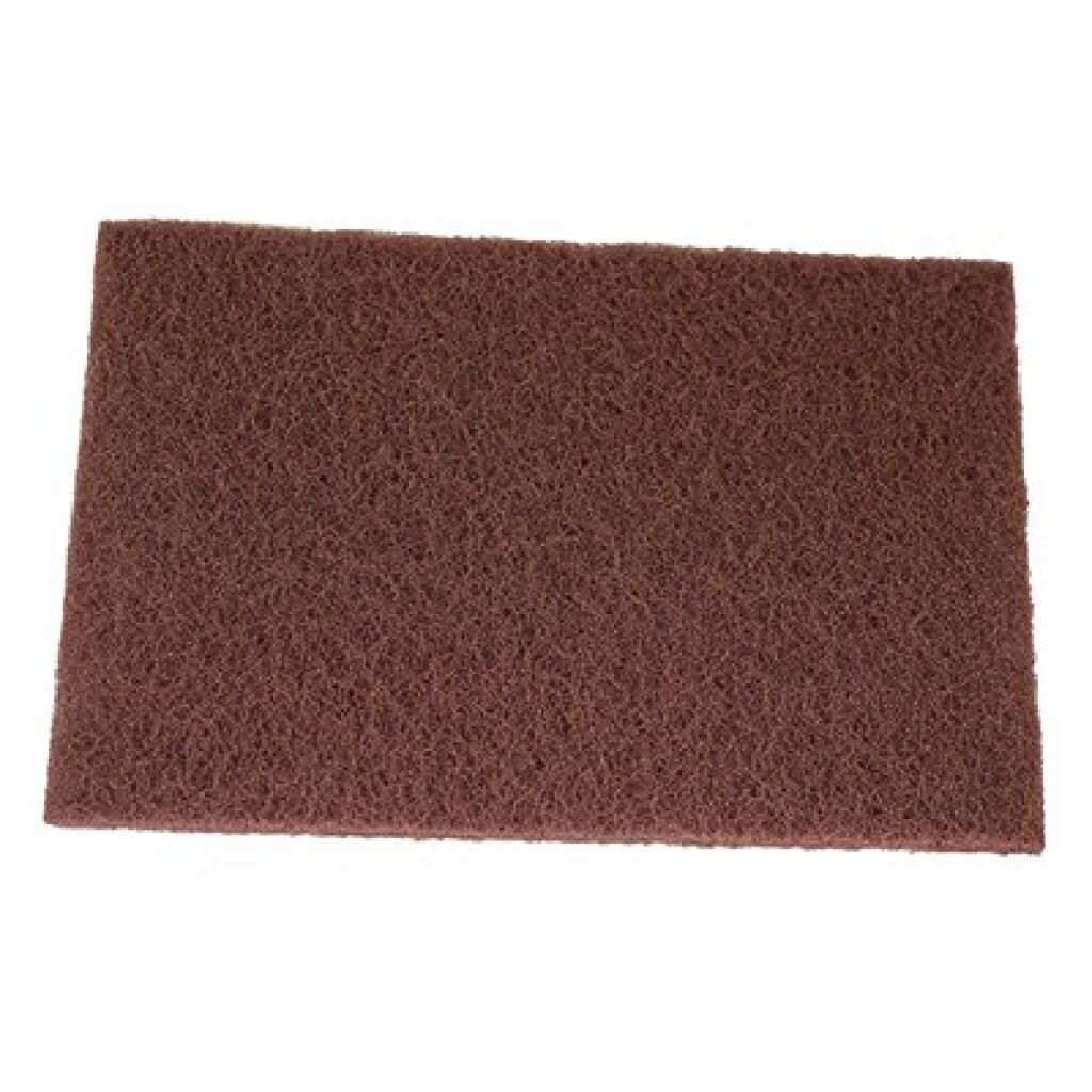 HANDPADC Fibre Hand Pad Coarse Brown Heavy Duty