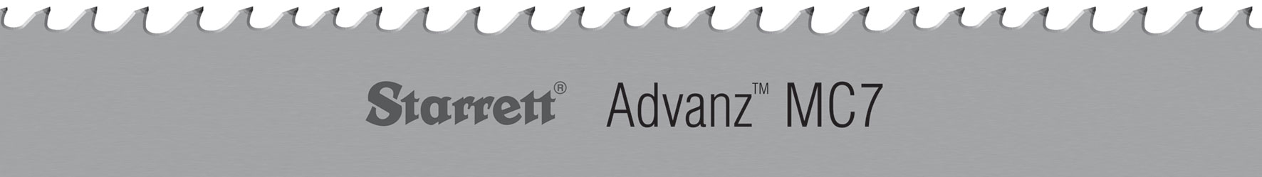 Starrett 12X1" 6/10 Advanz MC7 Bi-Metal & Carbide Bandsaw Blade