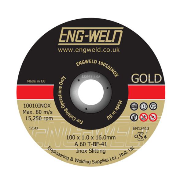 Slitting Discs Products - Engweld