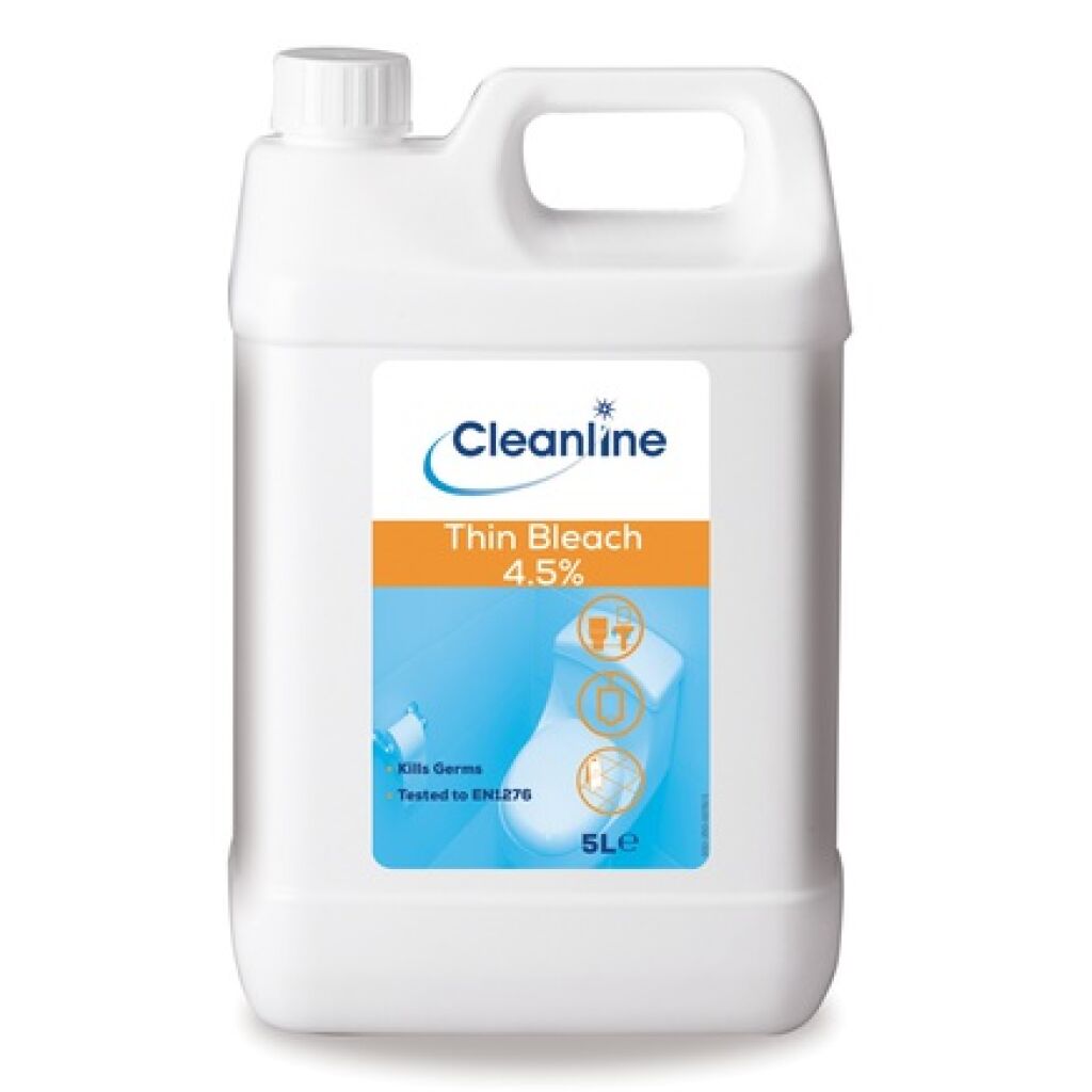 Cleanline 4.5% Thin Bleach 5l 038000