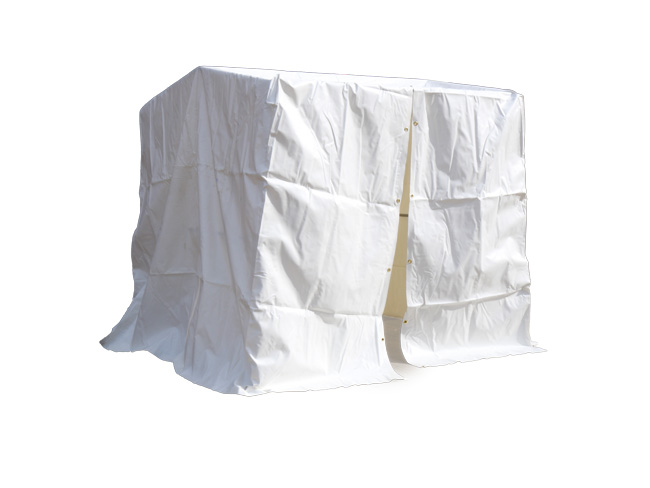 Welding Tent 2M X 2M X 2M Fire Rated Reinforced Pvc Complete Unit WT1222